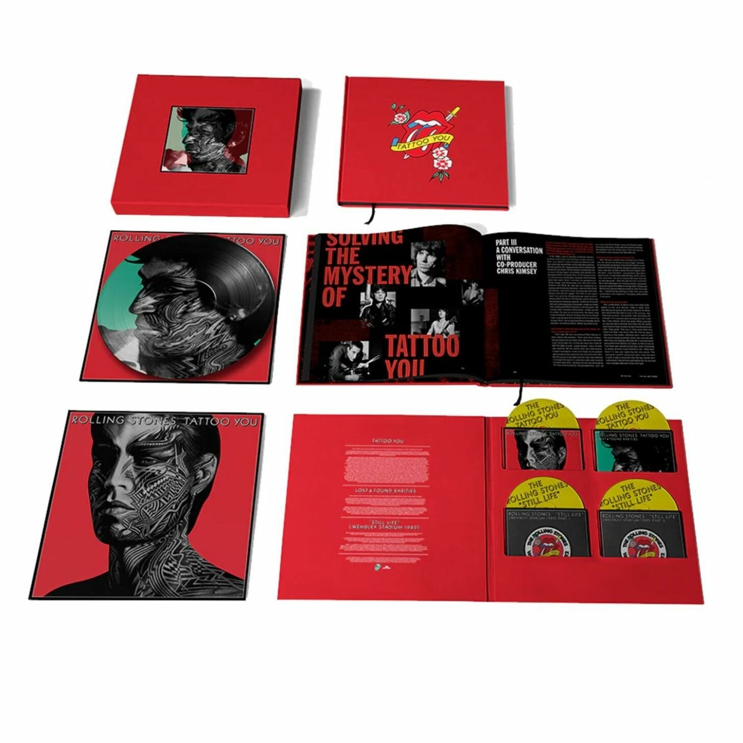 Музыка CD The Rolling Stones - Tattoo You, 4 x CD, Vinyl, LP, Stereo, New