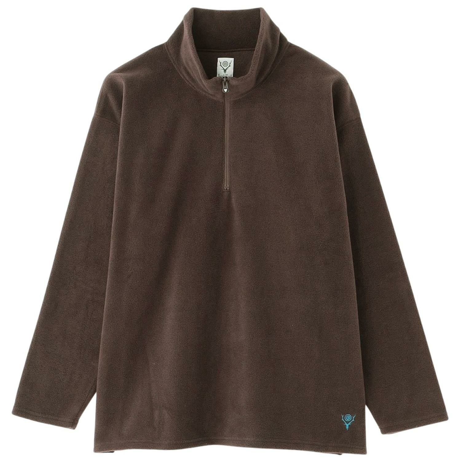 Толстовка Толстовка South2 West8 Half Zipped Shirt - Poly Fleece