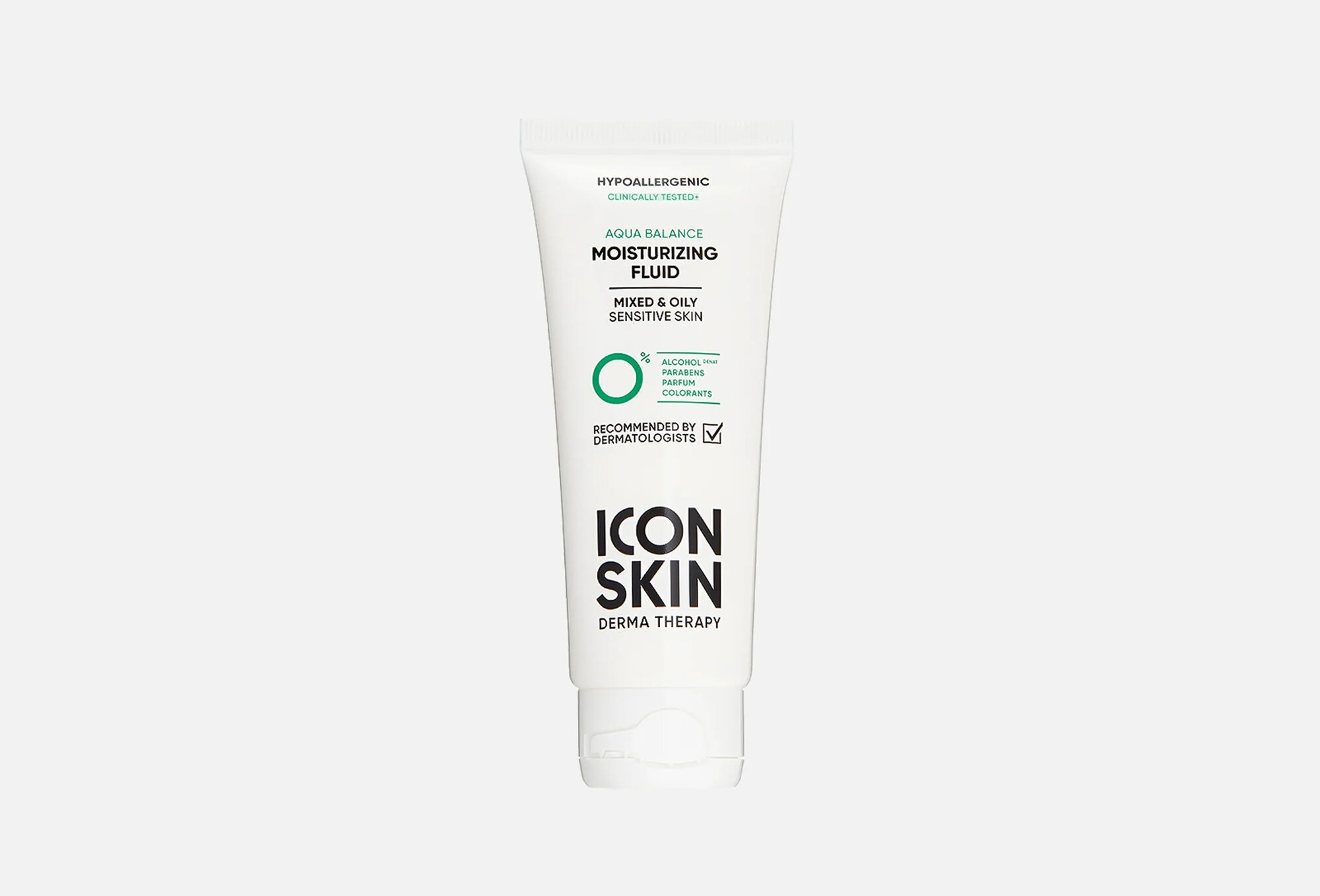 Флюид Icon Skin Aqua Balance, увлажнение и питание, гипоаллергенный, для лица, 75мл