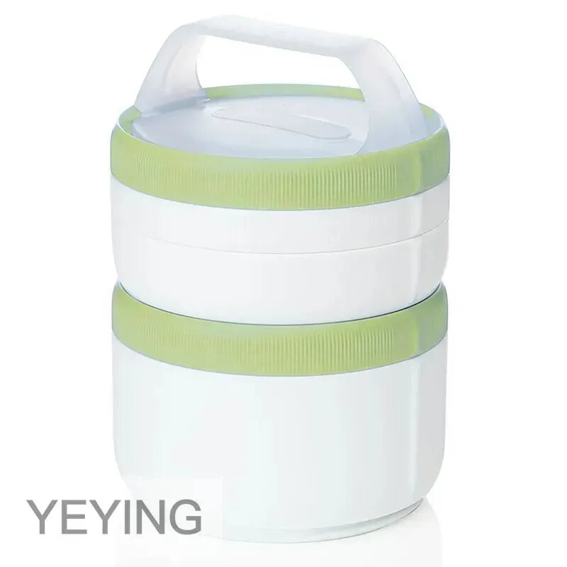 Контейнер Для Еды Humangear Stax Набор Из 2Х Контейнеров Xl Clear White/Green (Uni: One Size)