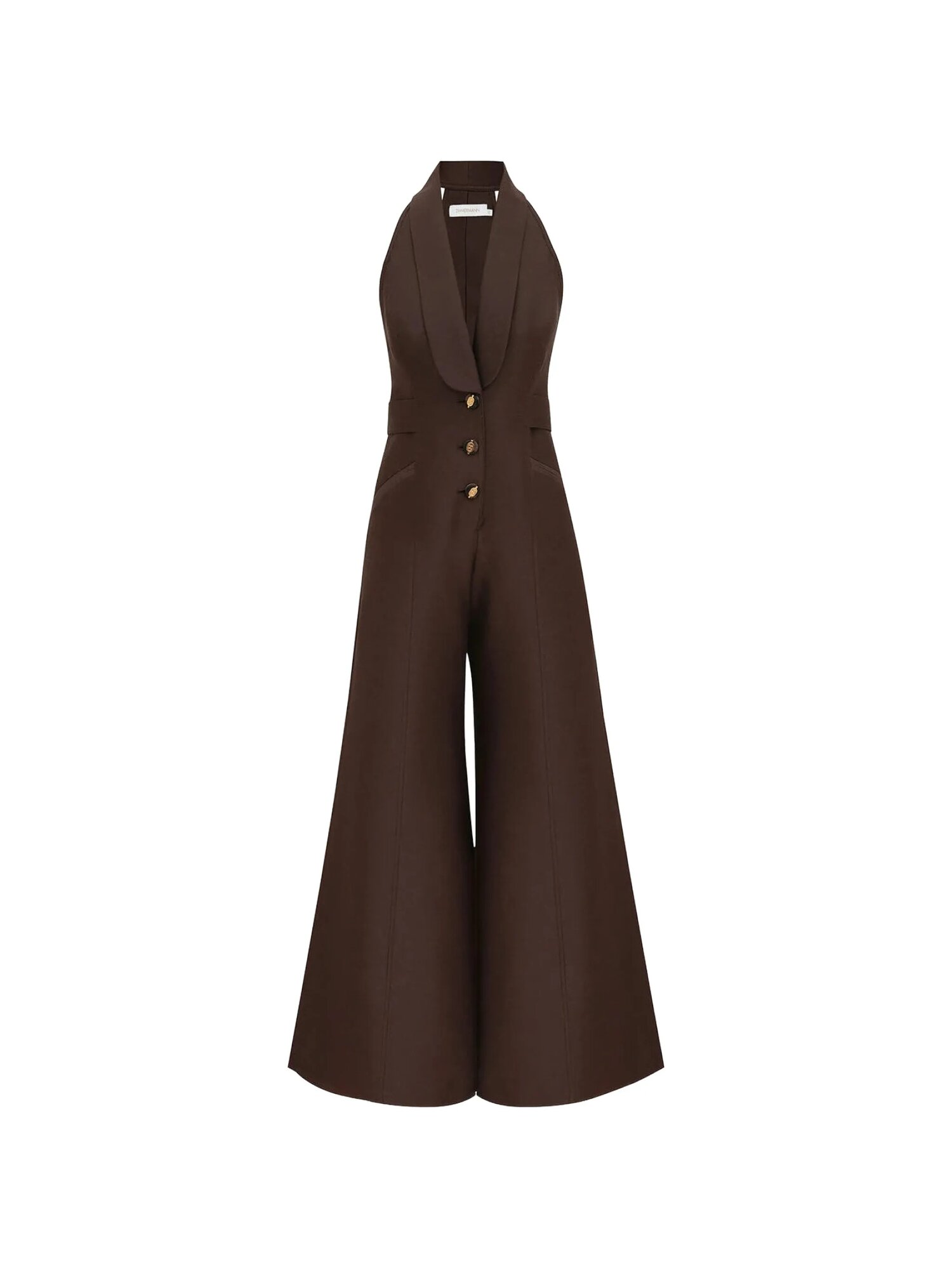 Комбинезон Halterneck wide-leg jumpsuit