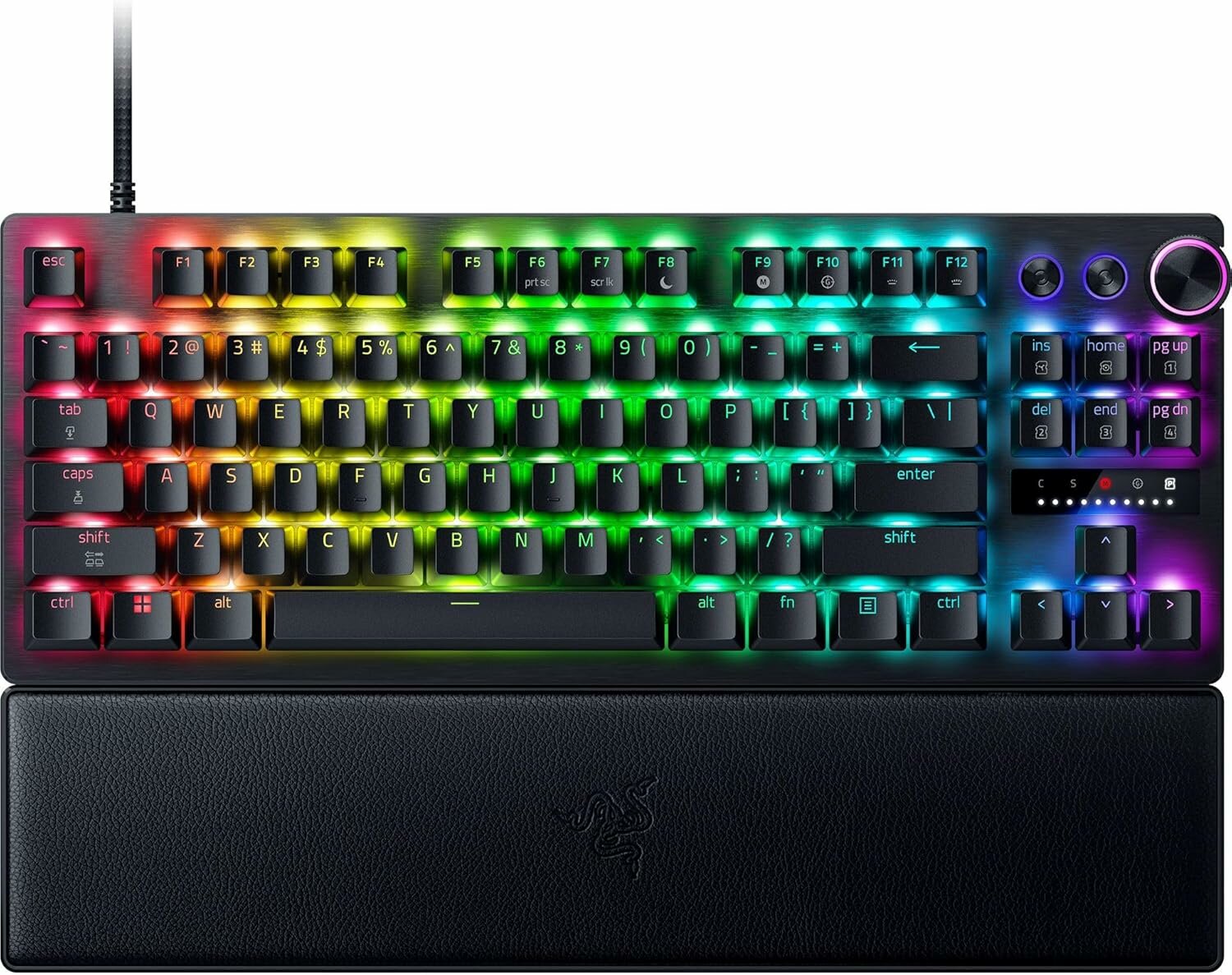 Игровая механическая клавиатура Razer Huntsman V3 Pro TKL RGB, Black
