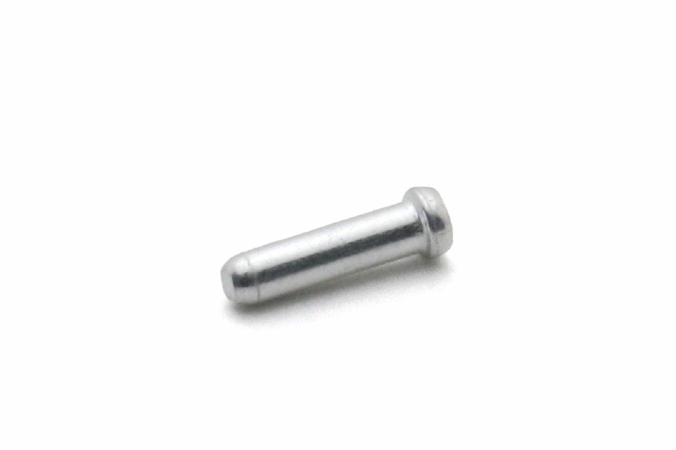 Наконечник жилы троса переключения "Shimano", алюминий(за 1шт) (Y62098035)(d1.2мм)
