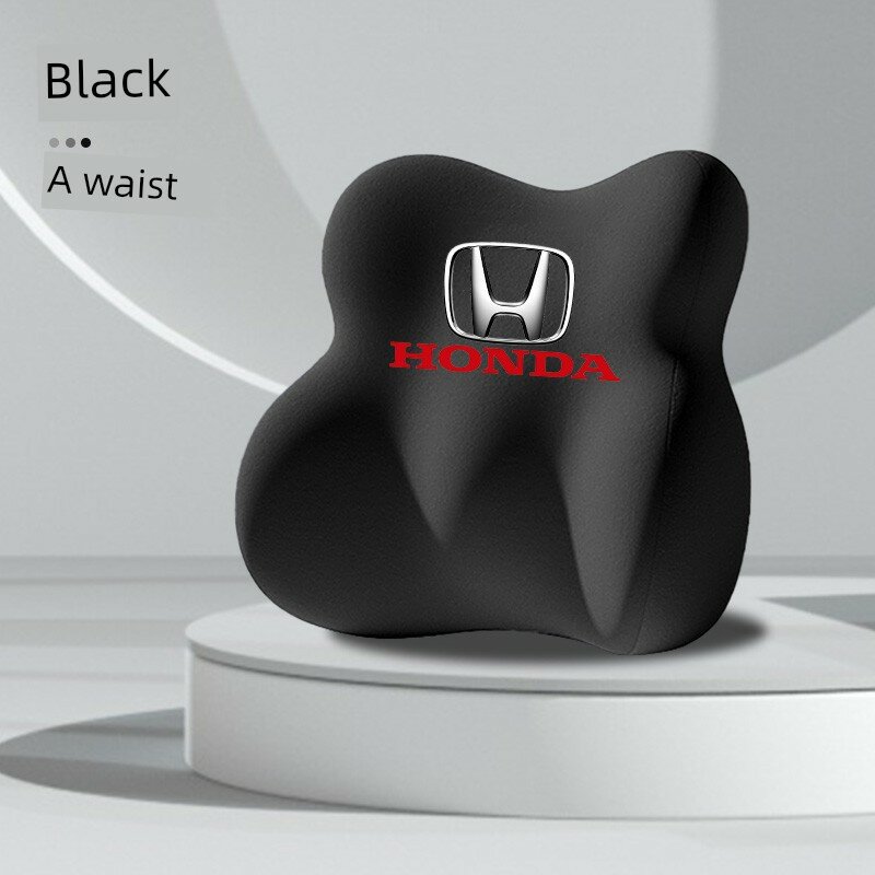 Пенополиуретановая подушка для поясницы автомобиля 2023 Honda Pilot, черная, удобная деталь салона, 1 шт