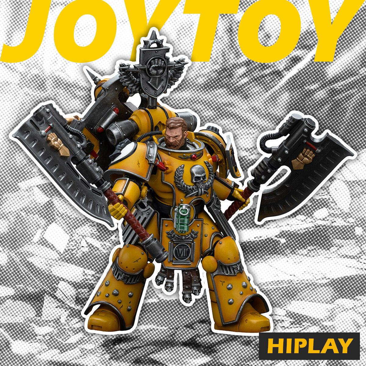 HIPLAY JOYTOY Warhammer The Horus Heresy Имперские Кулаки Фафнир Ранн JT9145 1/18