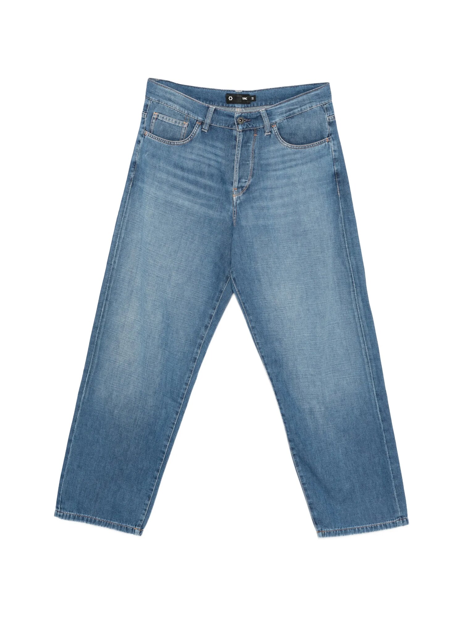 Джинсы Faded-effect straight-leg jeans 