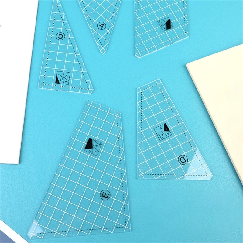 Clear Acrylics Patchwork Ruler for Sewing Quilting Embroidery Patchwork Craft — фото 1