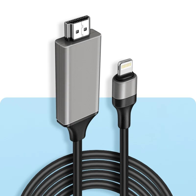 Подходит для мобильных телефонов Apple, кабель для проекции на HDMI-экран, кабель для разделения экрана высокой