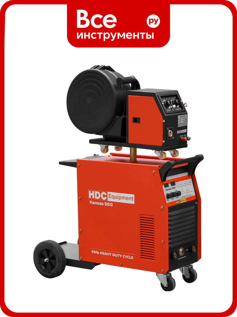 Сварочный полуавтомат HDC Kansas 500 HD-KNS500-E3, для профессионального использования