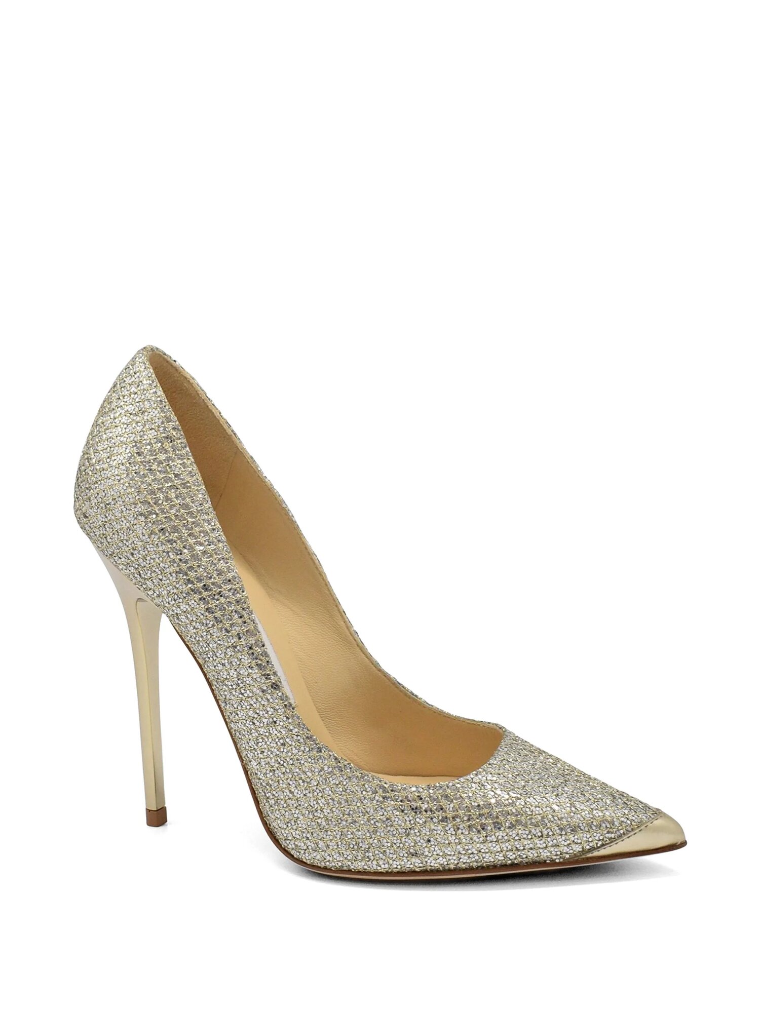 Туфли JIMMY CHOO Anouk, размер 35, Silver — фото 1