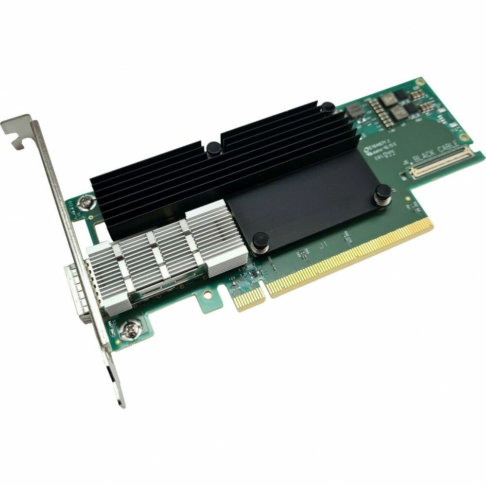 Сетевая карта Mellanox MCX653105A-HDAT ConnectX-6 VPI HDR IB 200Gb/s and 200GbE QSFP56 PCIe4.0 x16