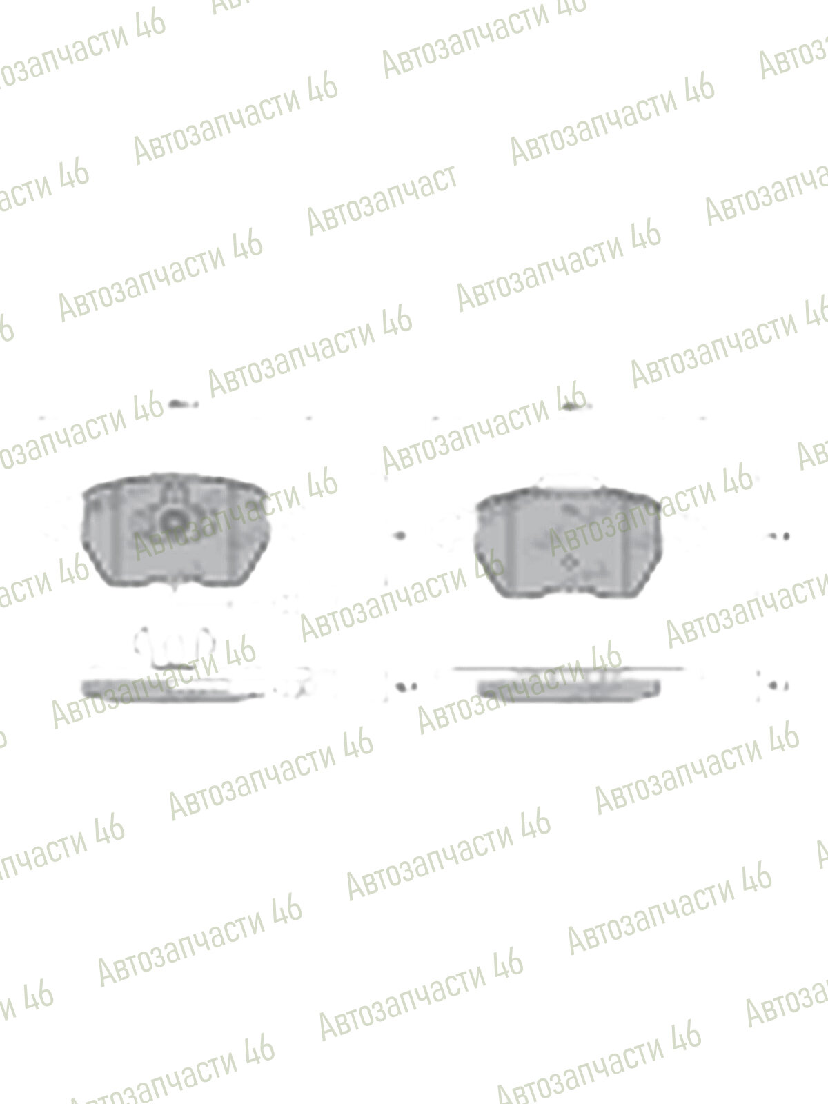 Колодки тормозные передние Шкода Йети Skoda Yeti 2009-2014 (2.0 TDI) 3C0698151C Ween