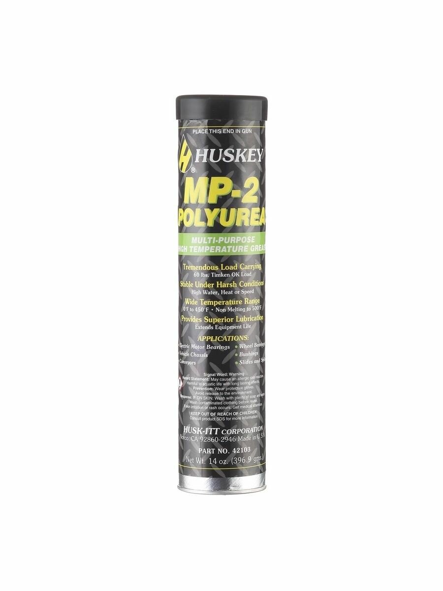 Смазка полимочевинная ШРУС трипод HUSKEY MP-2 POLYUREA GREASE #2 (Туба 396.9г)/42103-2