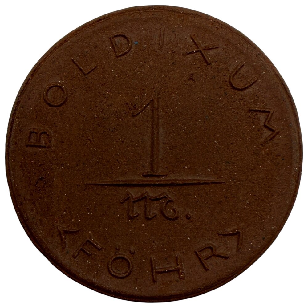 Германия, Веймарская республика, Больдиксум 1 марка 1920 г. (28 мм.)