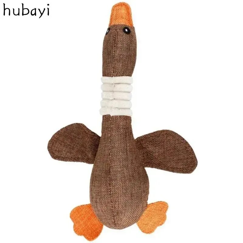 Плюшевая Игрушка Дикий Гусь Со Звуком Для Питомцев Собак И Кошек