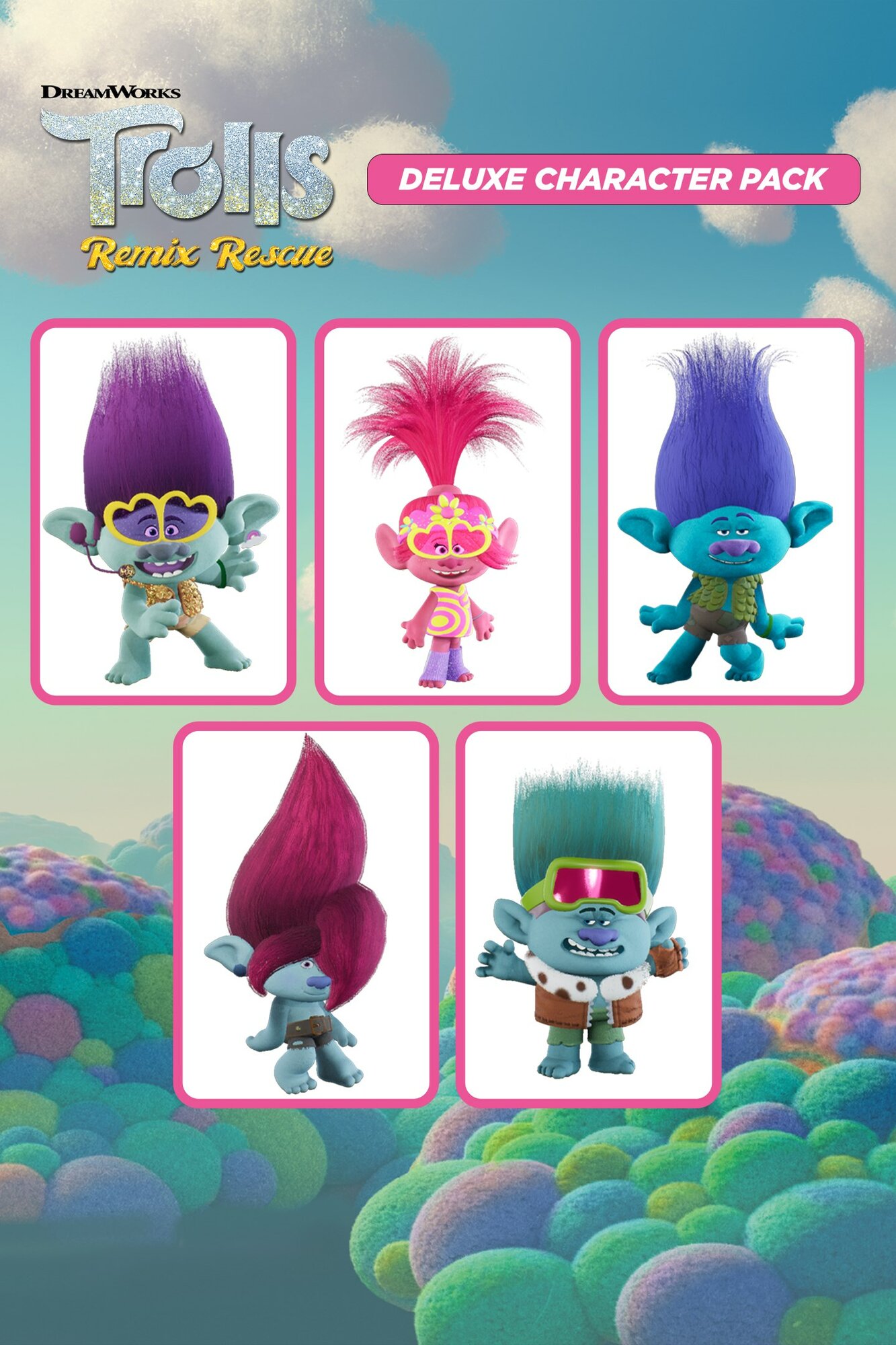 Дополнение DreamWorks Trolls Remix Rescue Deluxe Character Pack — Xbox Series X|S, Xbox One — Цифровая версия