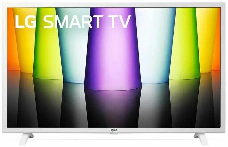 Телевизор LG 32" 32LQ63806LC белый DLED FHD 60Hz Smart TV WebOS 1.5GB/8GB