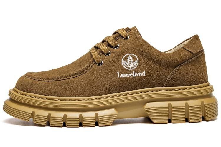 Рабочие ботинки мужские LEAVELAND 801898834 черные/коричневые 41 EU