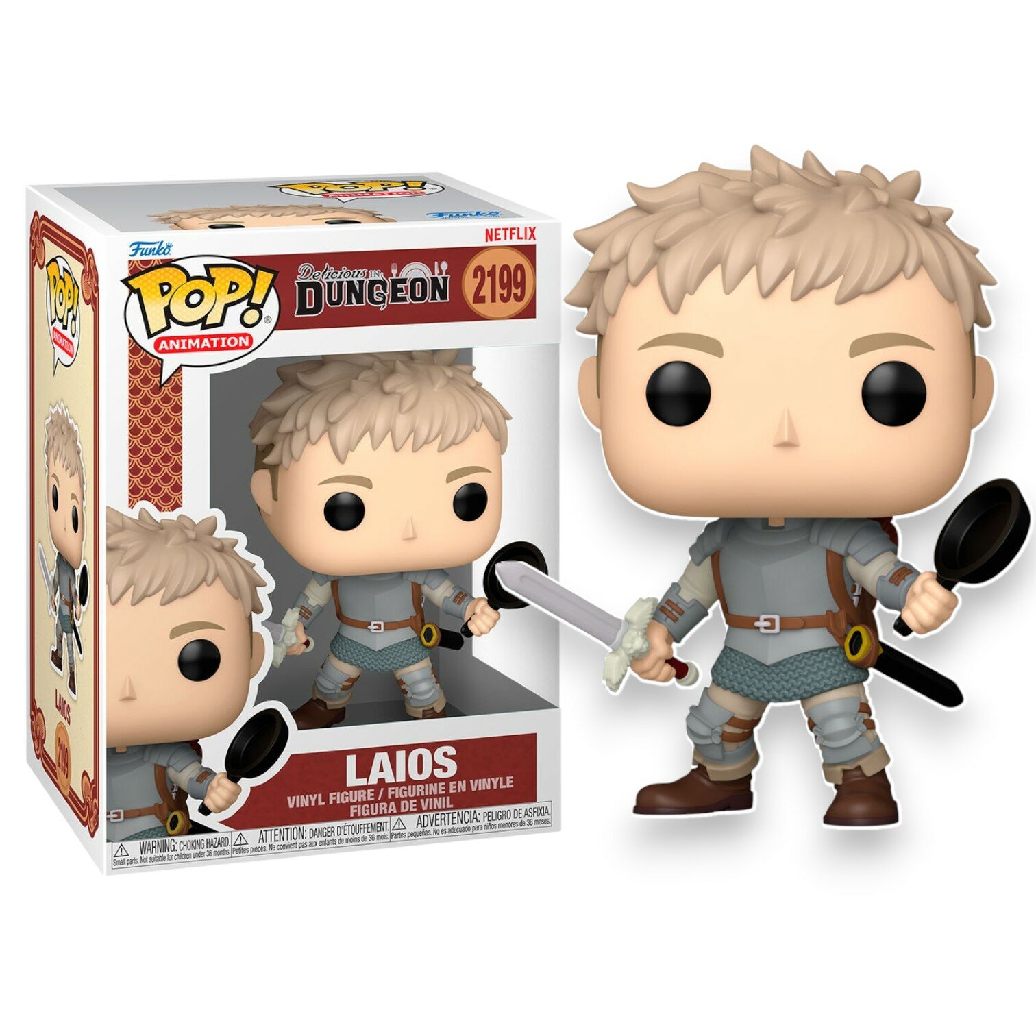 Фигурка Лайос Тоуден Подземелье вкусностей "Delicious in Dungeon Laios" от Funko POP! 2199