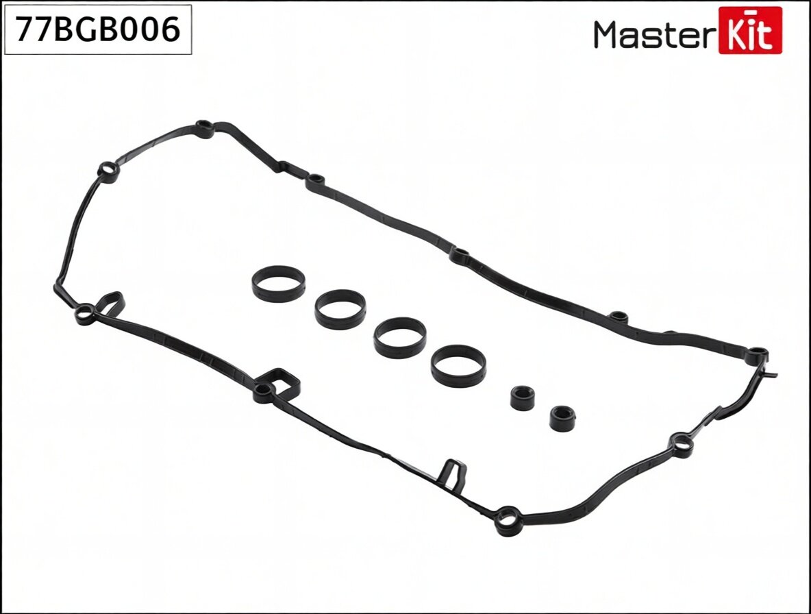 Прокладка клапанной крышки BMW N13B16A, N18B16A, N18B16B, N18B16C 77BGB006 MasterKit арт. 77BGB006