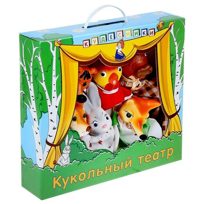 Кукольный театр ПКФ Игрушки "Зайкина избушка" (СИ-678)