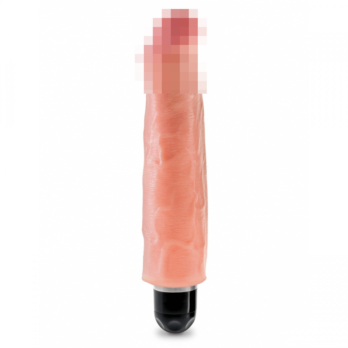 Реалистичный вибратор Pipedream King Cock Vibrating Stiffy 7' (многоскоростная вибрация), pipedream-5522-21