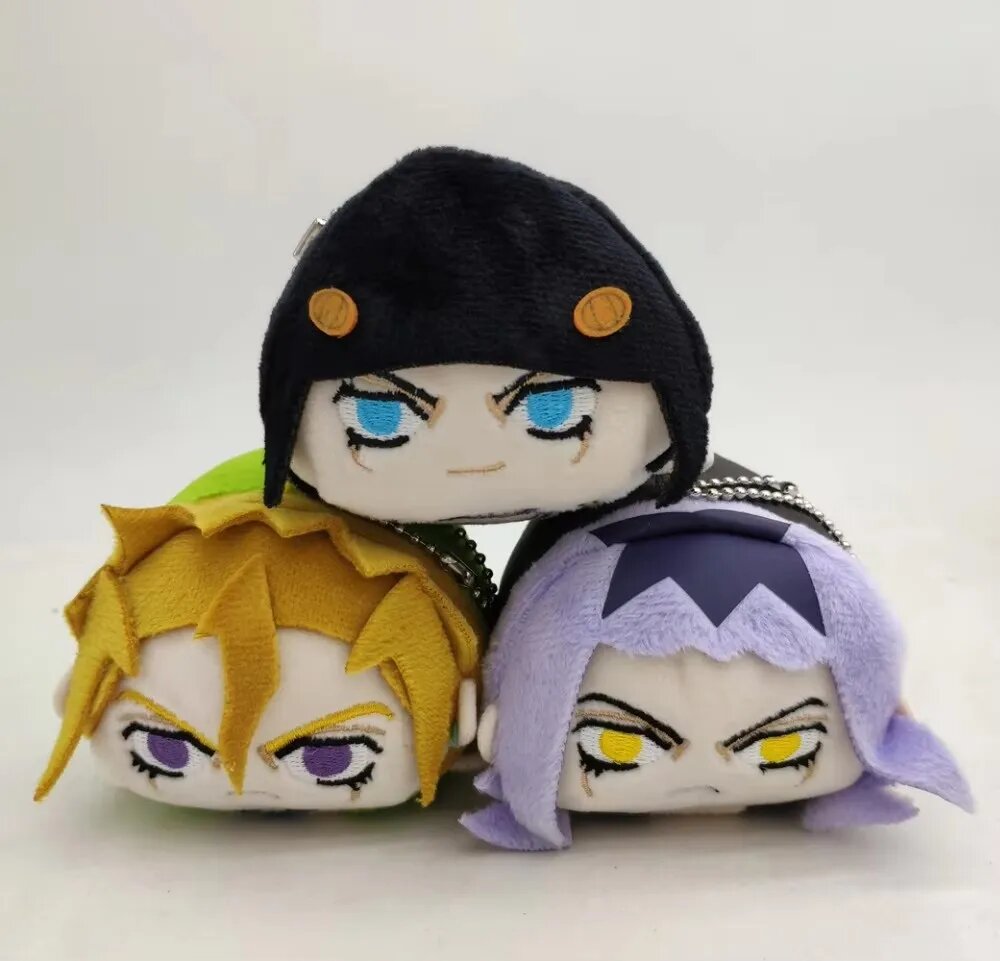 3 шт. плюшевые игрушки JoJo's Bizarre Adventure Golden Wind Buccellati Abbacchio Fugo