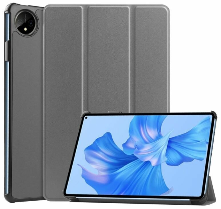 Чехол на Huawei MatePad Pro 11 дюйма 2024 года / Хуавей МатеПад Про 11 дюйма 2024 года, умный с магнитом, серый