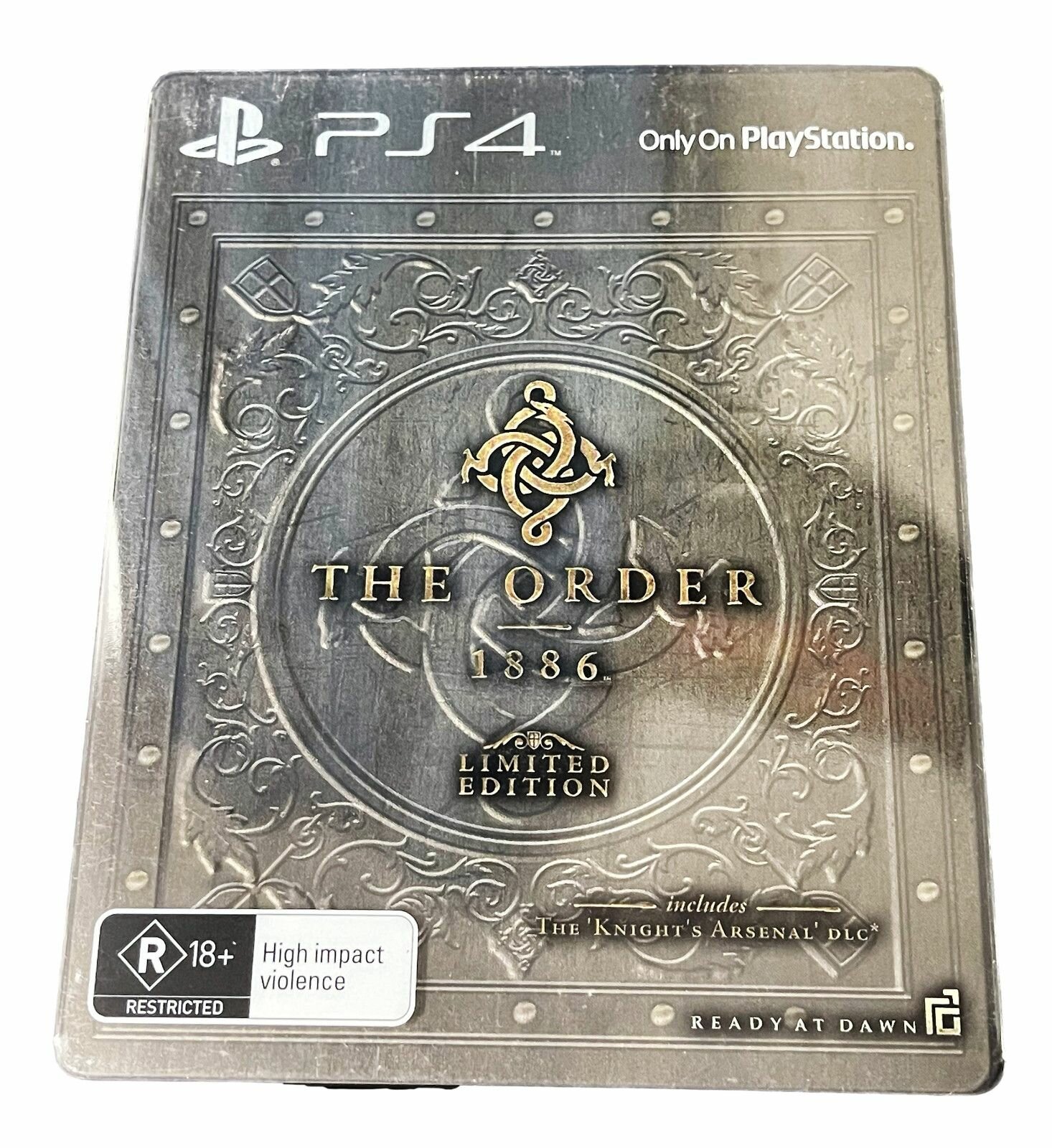 PS4 Игра Орден: 1886 Steelbook