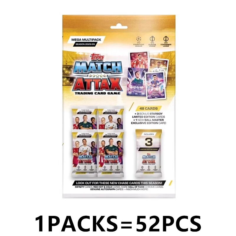 Match Attax 2025/26 Mega Multipack, Цвет: B-1packs