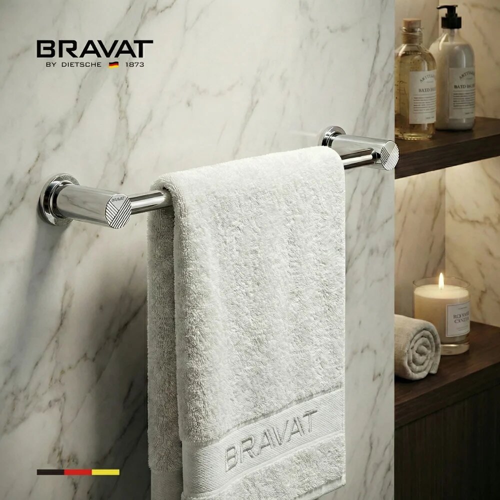 Держатель для полотенец BRAVAT D71136CP-SW