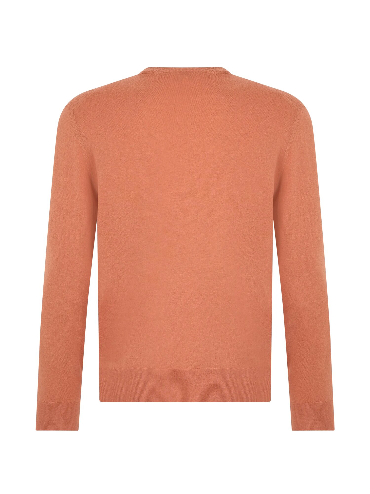 Свитер FEDELI Cashmere crew-neck sweater, размер 50, , оранжевый — фото 1