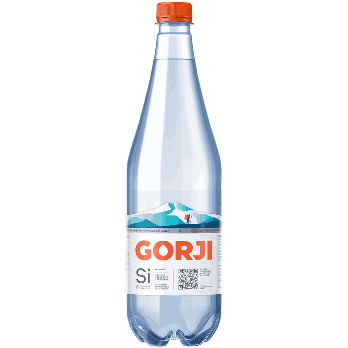 Вода питьевая минеральная Gorji газированная 1 л ПЭТ