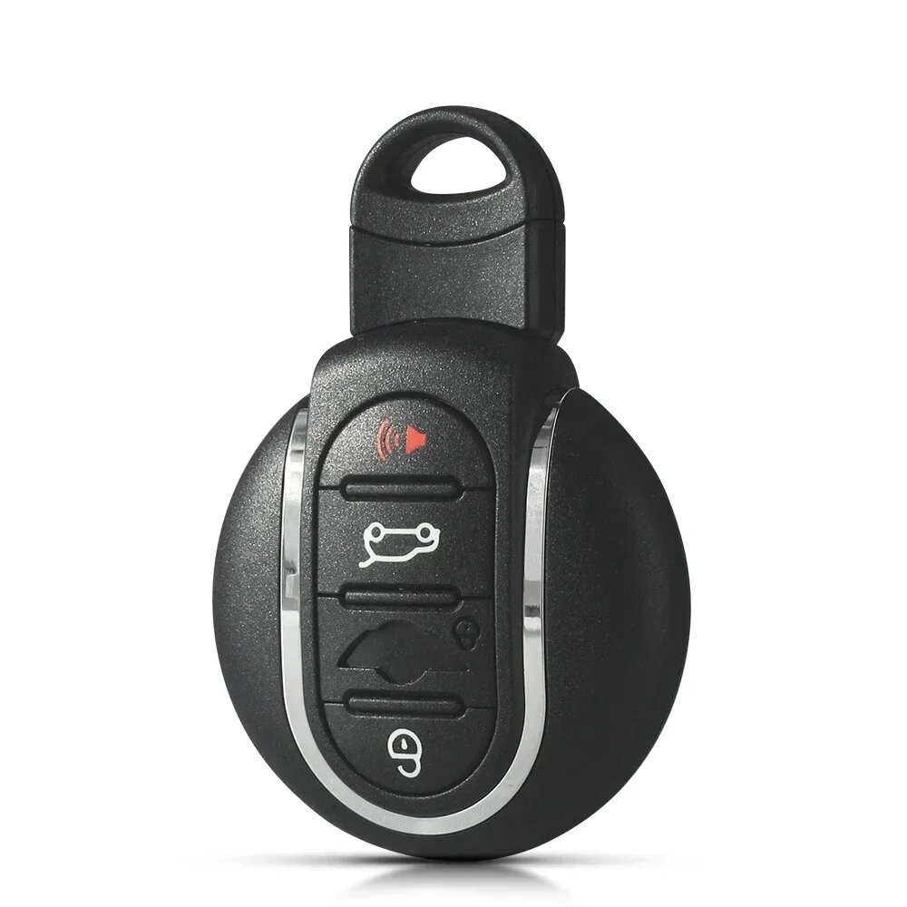 KEYYOU 1 шт. новый для BMW Mini Cooper F54 F55 F56 F57 F60 2015 2016 2017 2018 3/4 кнопки чехол для автомобильного ключа умный пульт дистанционного управления