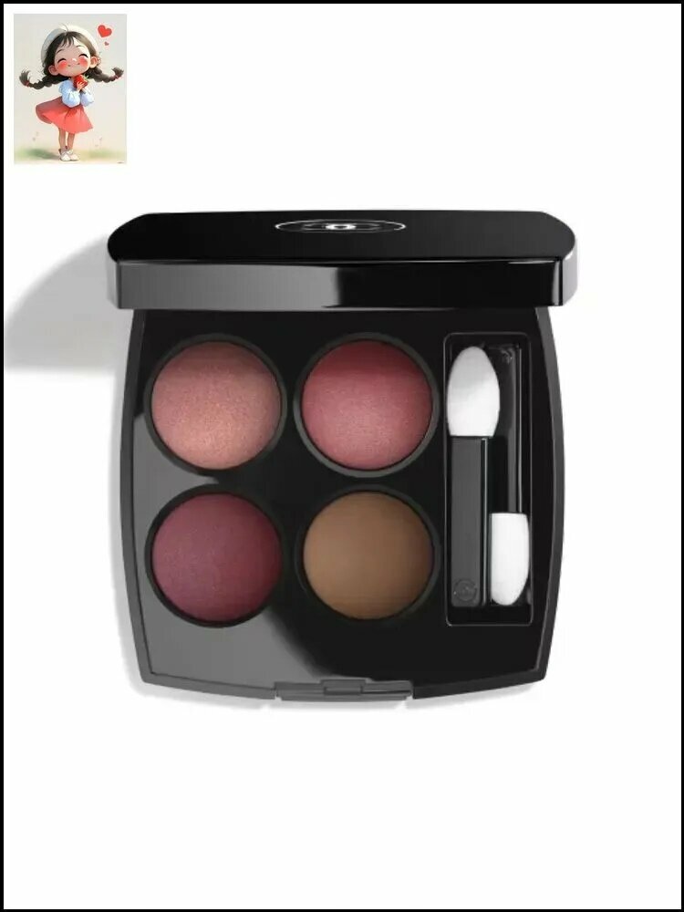 Четырехцветные тени для век Les 4 Ombres, 362 Candeur et Provocation, 2 г