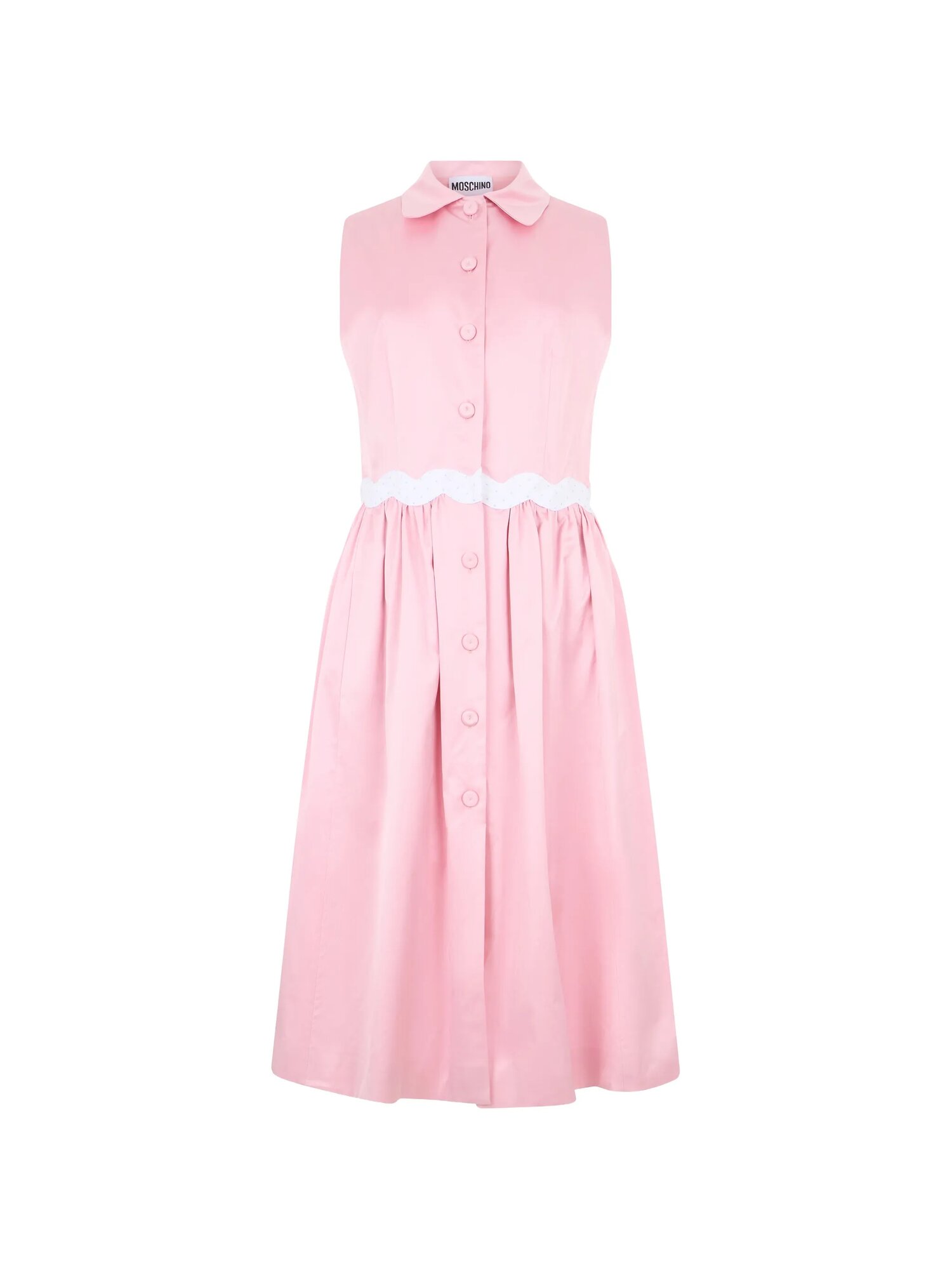 Платье Pleated sleeveless mini dress