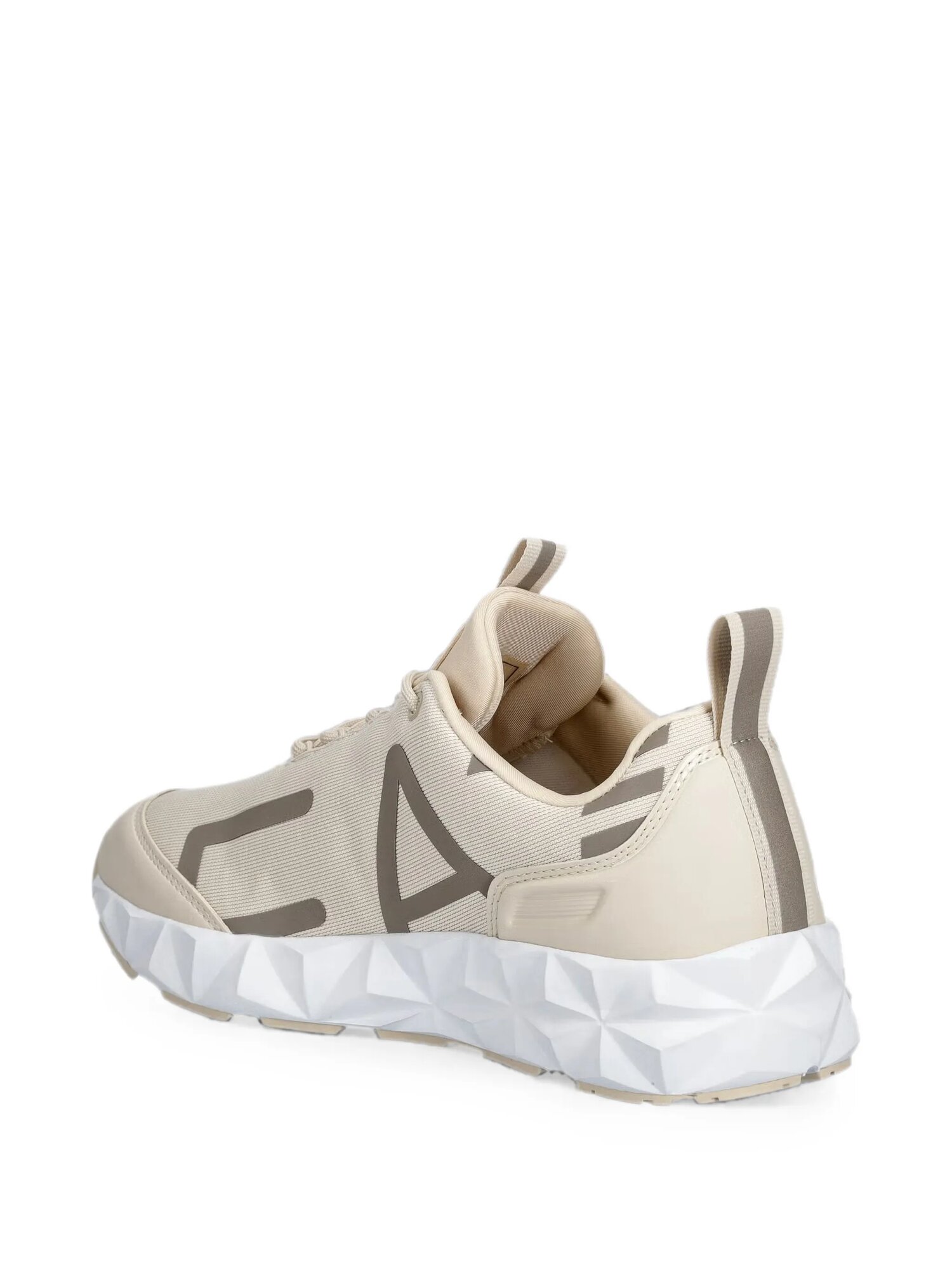 Кроссовки EA7 EMPORIO ARMANI Logo-print panelled sneakers, размер 7, разноцветный — фото 1