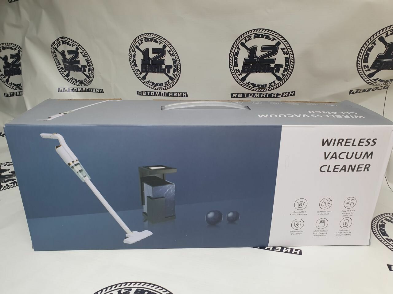 Пылесос вертикальный WIRELESS VACUUM CLEANER беспроводной мощный для дома