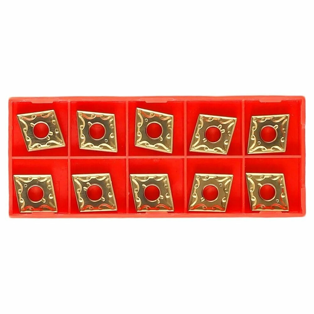 10шт CNMG120404-MA CNMG431-MA Сменная твердосплавная токарная пластина Для P/M/K