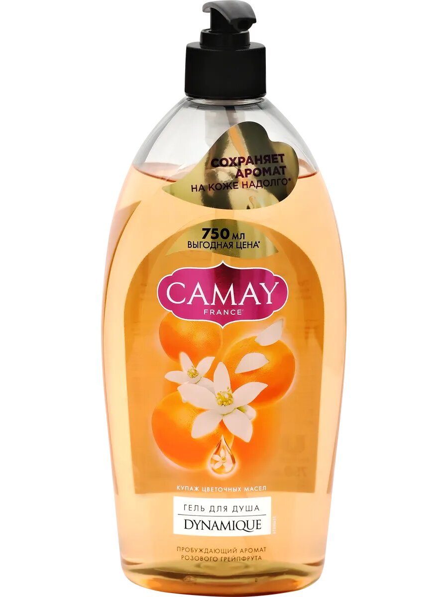 Гель для душа CAMAY Dynamique, 750мл