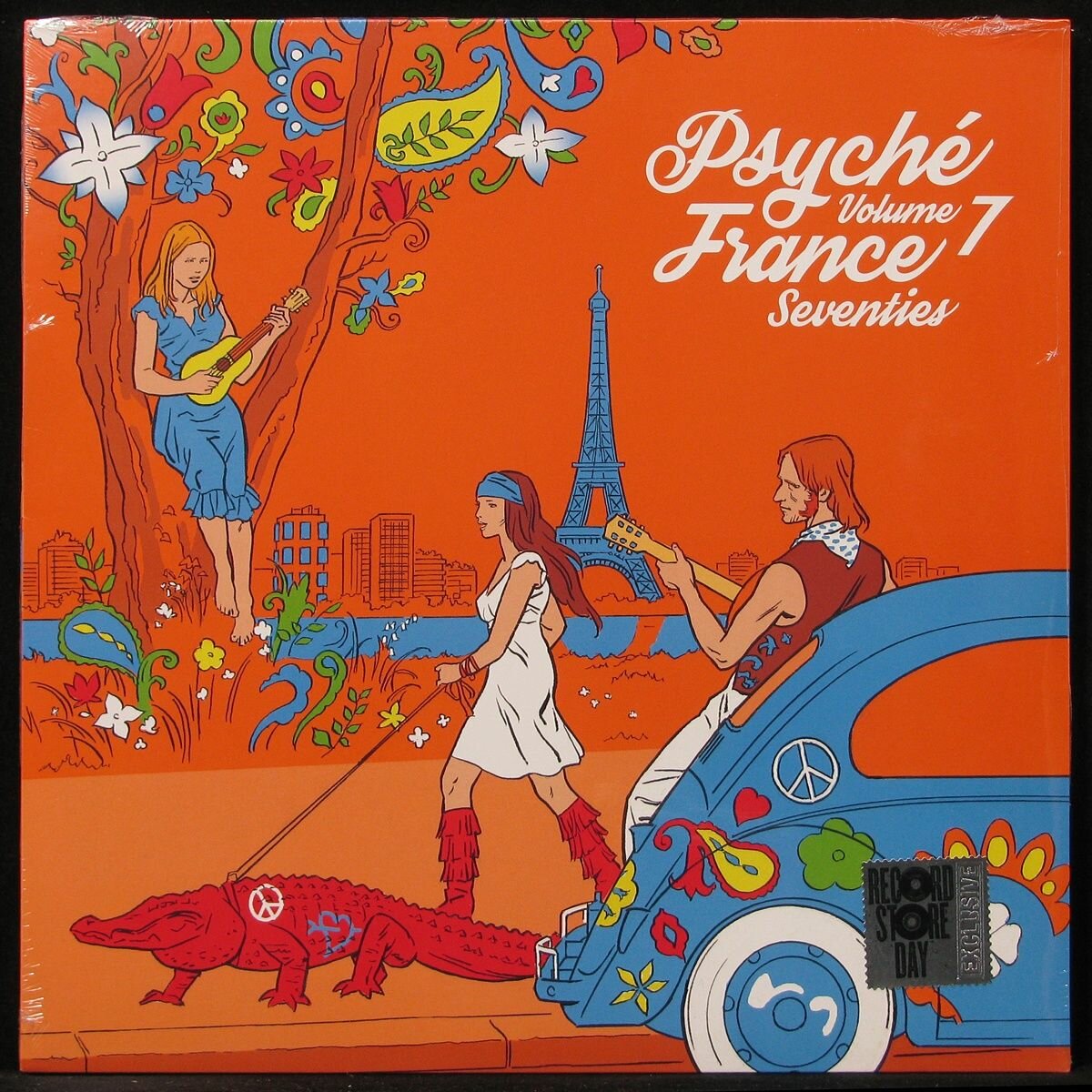 Пластинка Various "Psyche France Seventies Volume 7" LP (RSD)