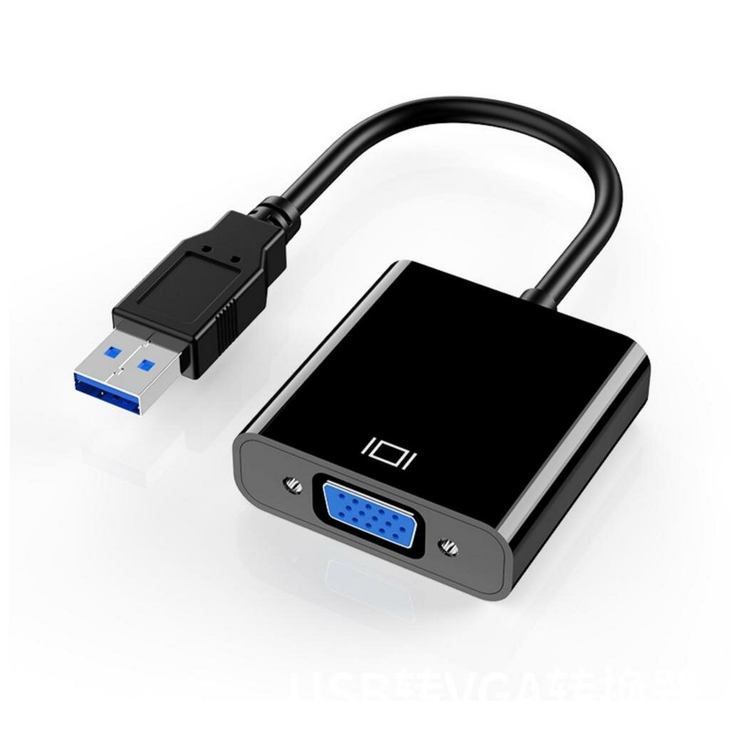 USB 3.0–VGA-адаптер, Черный
