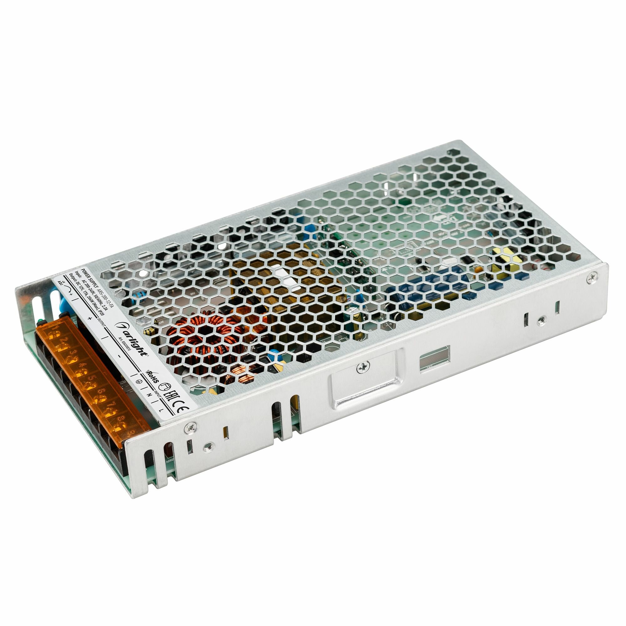 Блок питания для светодиодной ленты Arlight ARS-200-12-FA (12V, 17A, 204W)