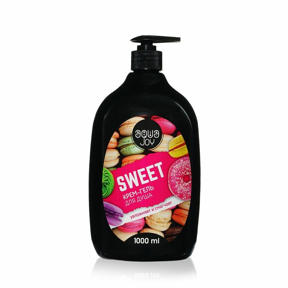 Aqua Joy Крем-гель парфюмированный для душа Sweet 1000МЛ