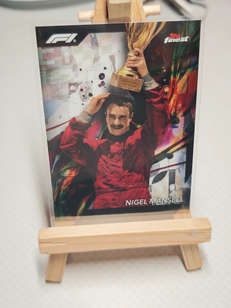 2024 Topps Finest Набор карточек для коллекционирования F1 MANSELL 93