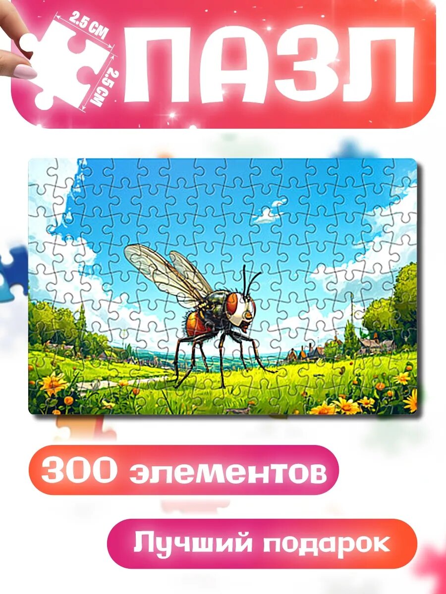Пазлы для детей и взрослых Мужа в поле