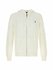 Худи Polo Ralph Lauren Cable-knit zip-up hoodie, размер 46, , бежевый/белый