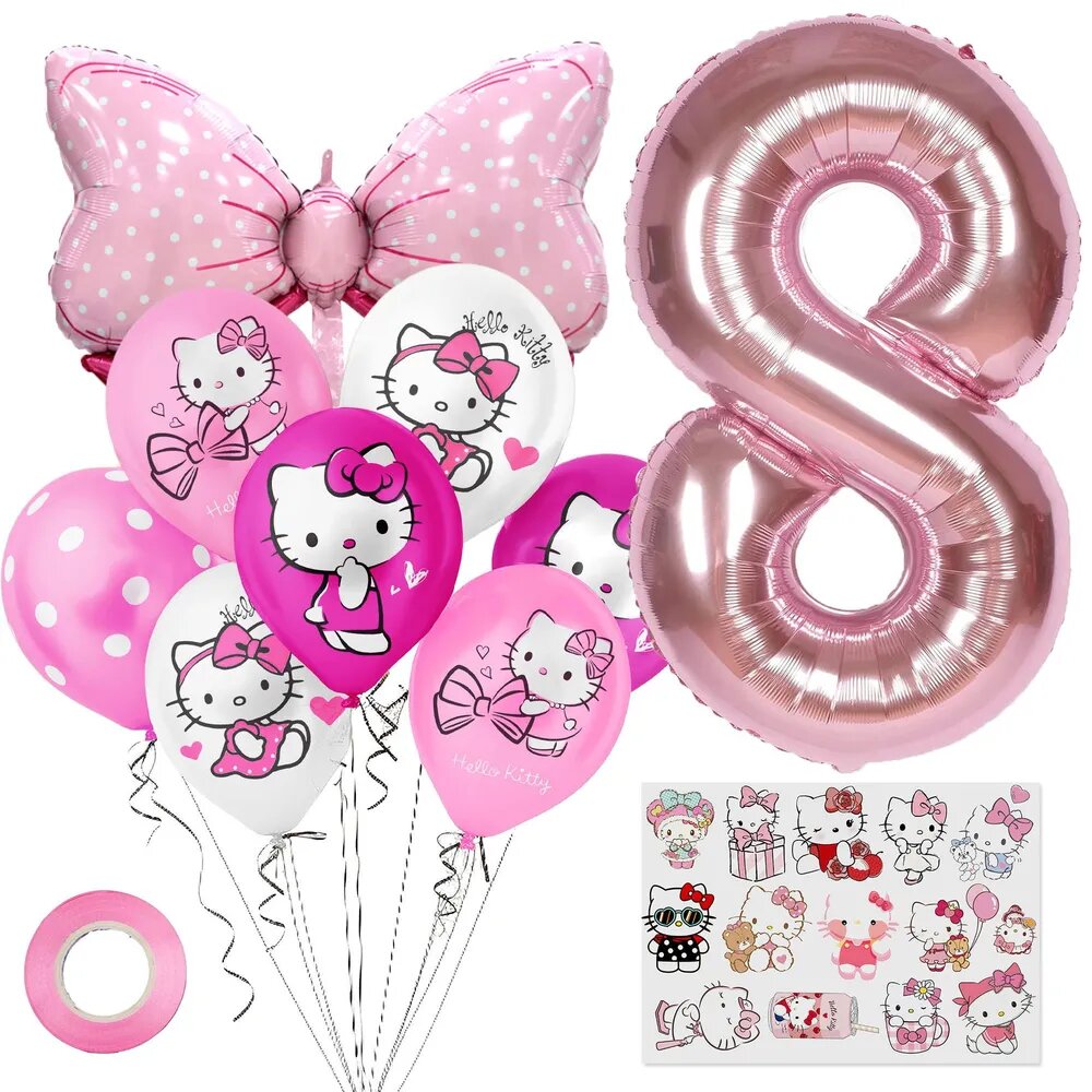 Воздушные шары на день рождения My Melody , 12шт.