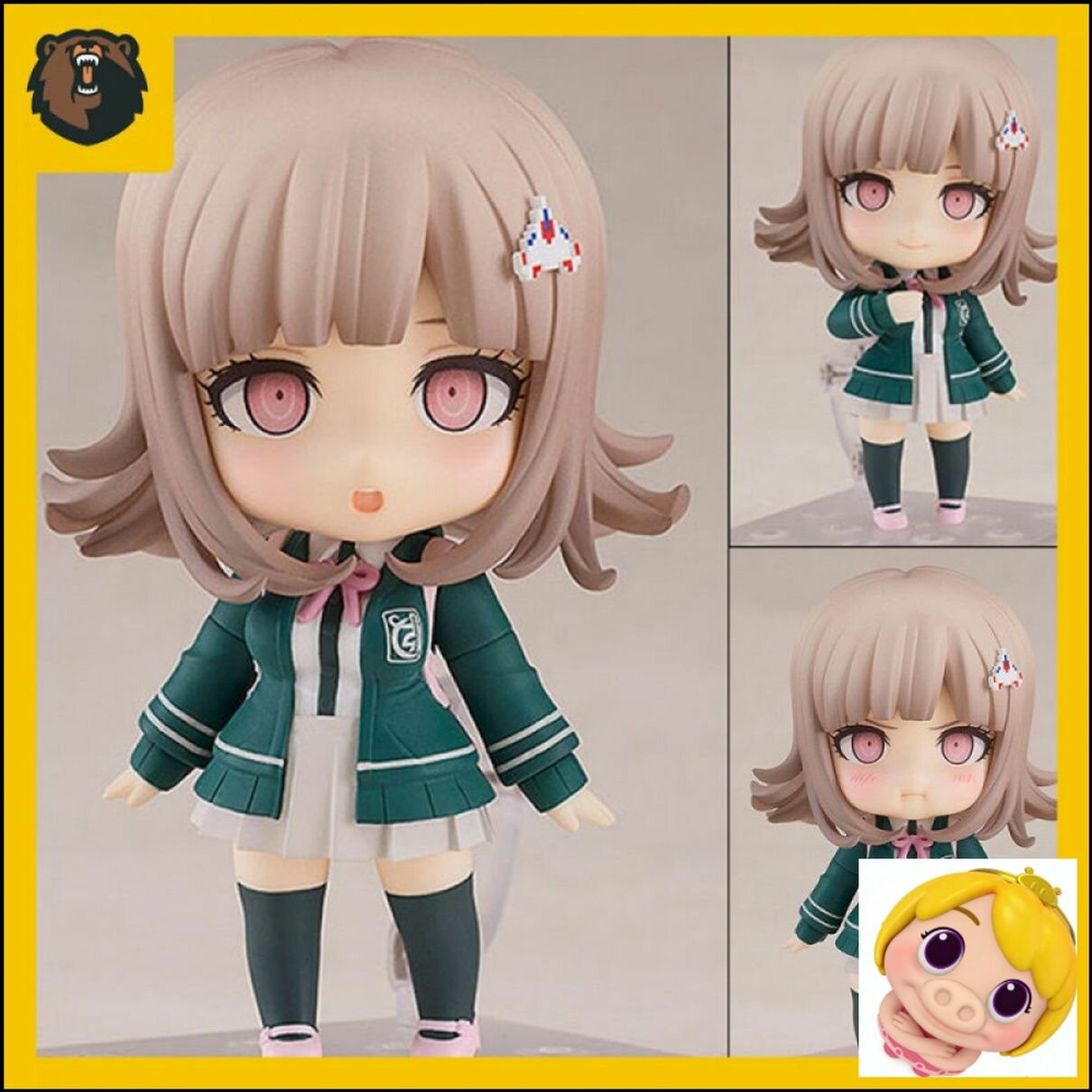 Фигурка Данганронпа Тиаки Нанами/ Danganronpa 1.2 Reload Chiaki Nanami Нендороид подарок для фаната (10 см) 2227