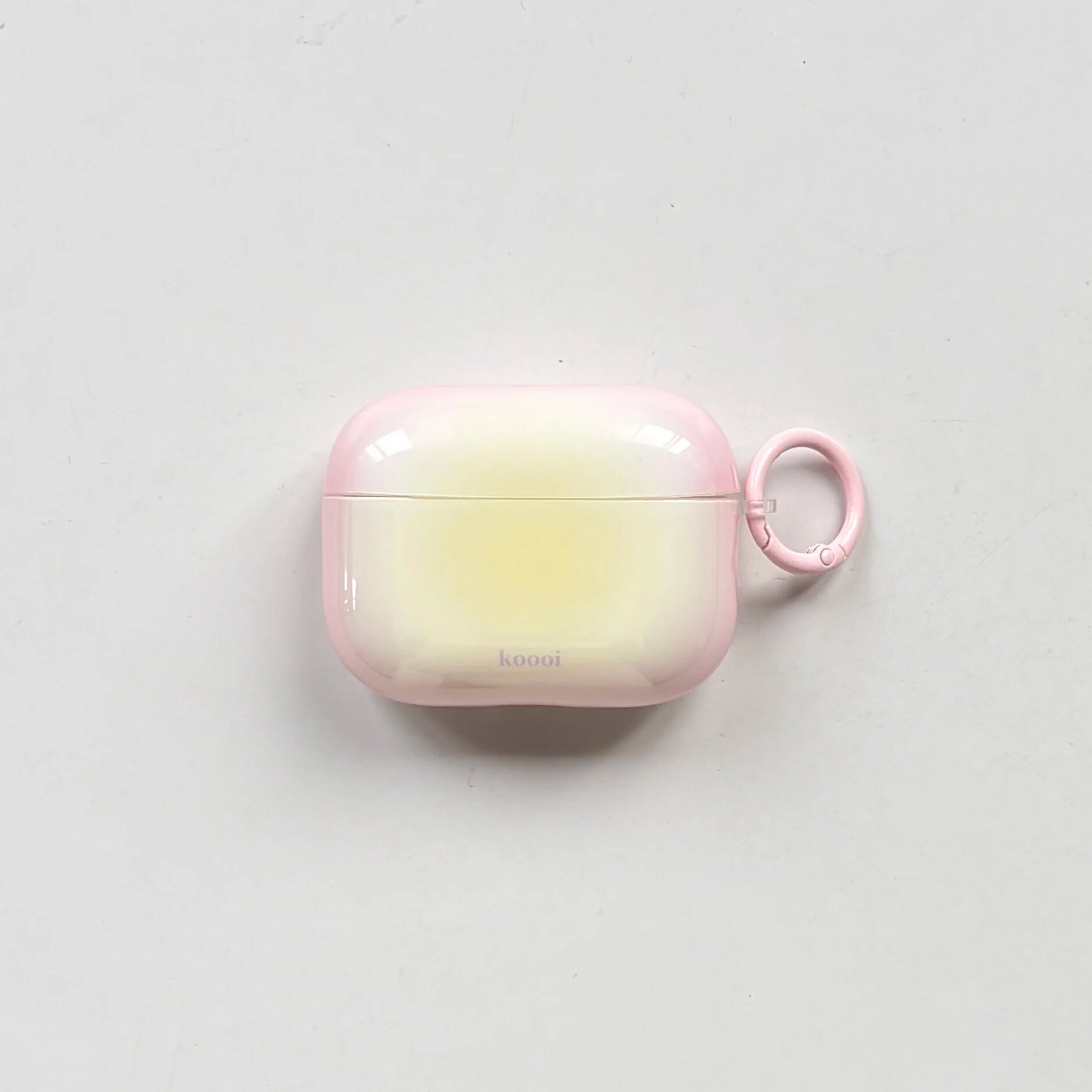 Розово-желтый чехол для AirPods 1 2 3 4 Pro for AirPods Pro2, Yellow